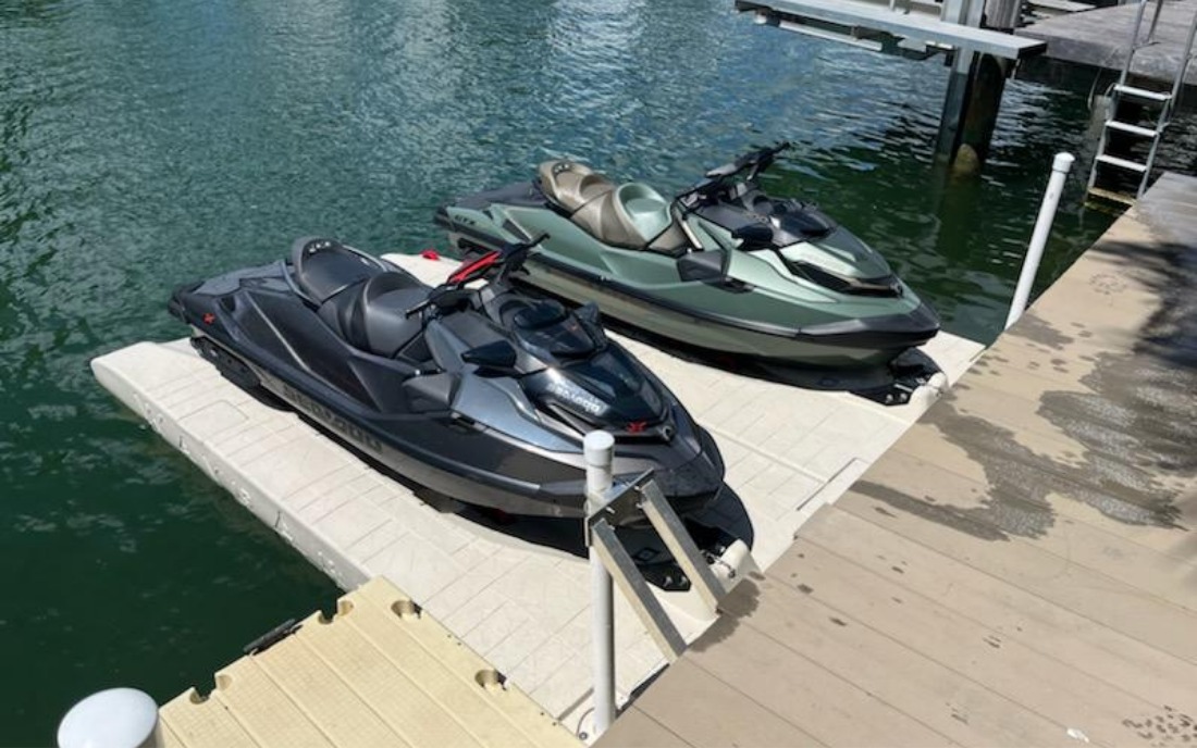 Floating Docks by Boat Float Florida. Jet Ski Docks & Boat Ports